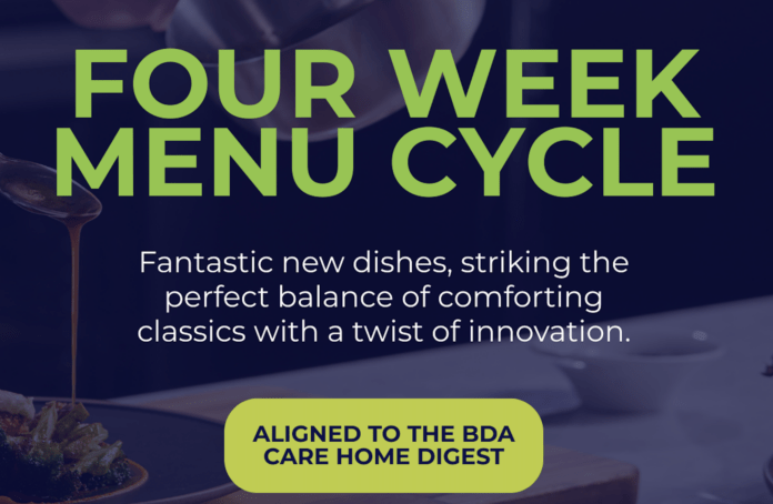 Bidfood launches care home menu planner - Better Wholesaling