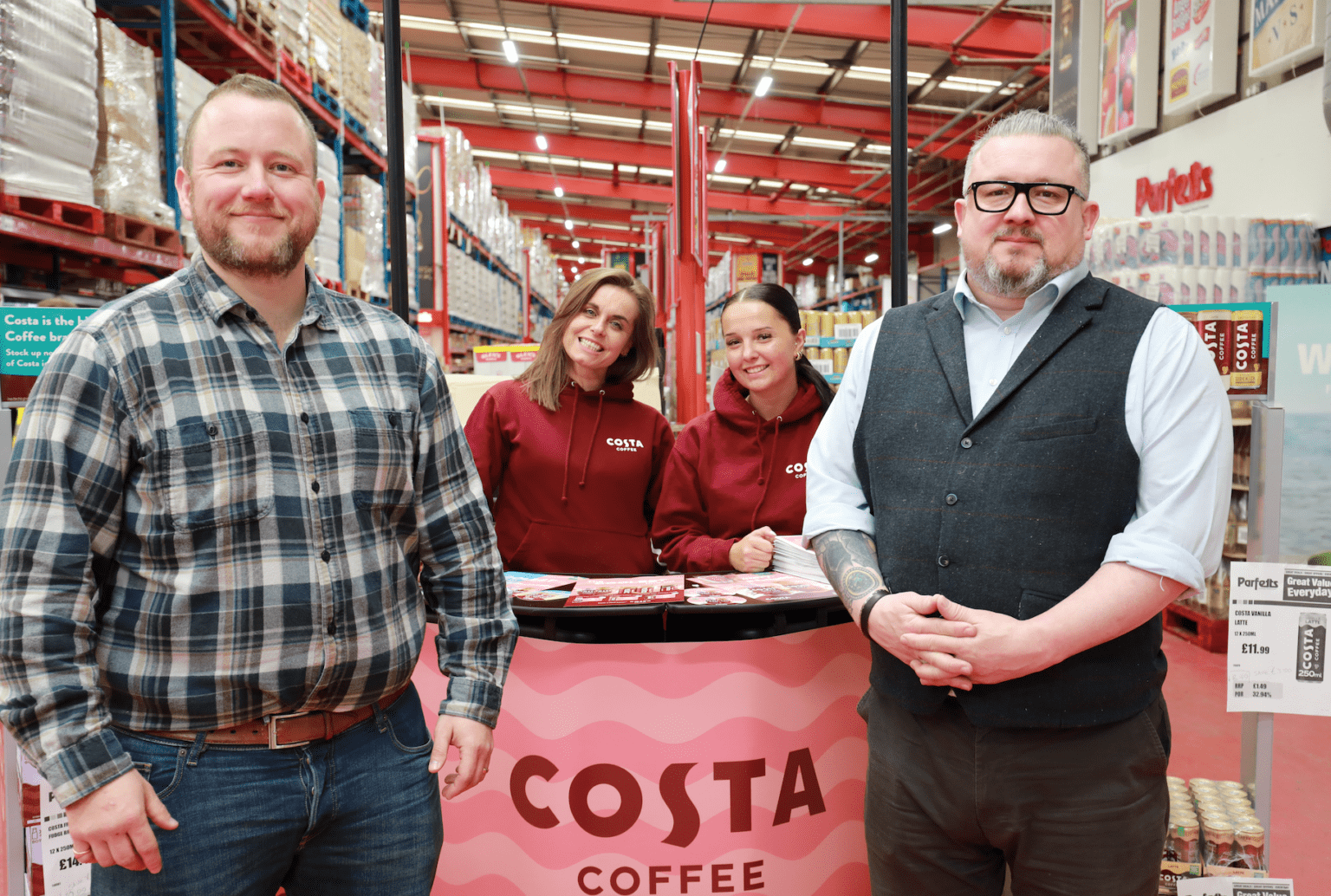 Working Together Project: CCEP, Costa Coffee, Parfetts & Dhamecha ...